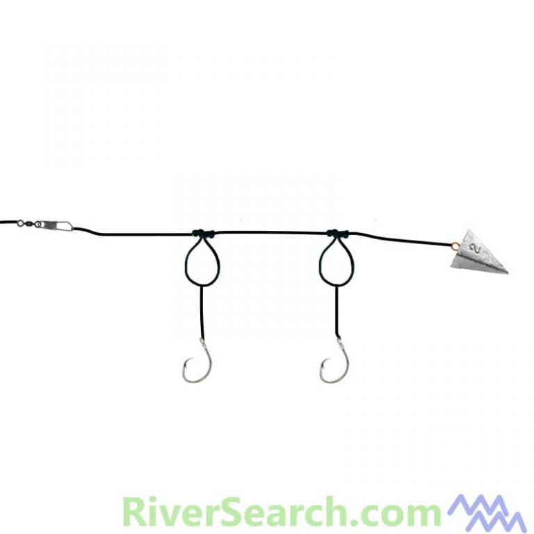 Surf Fishing Rig for Whiting - Dropper Loop Rig